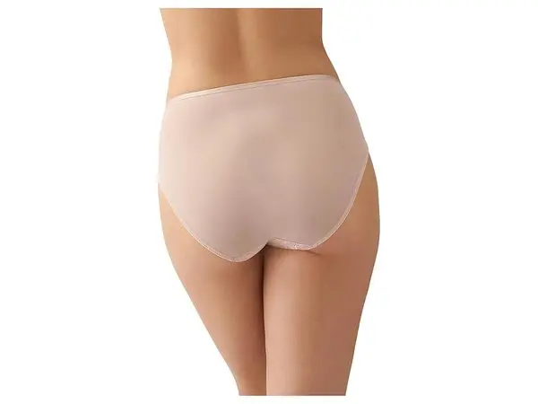 Wacoal High Cut Brief Panty Underwear Belgian Block - Pink