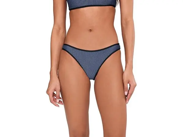 Nike Ripple Texture Hipster Bottom Swimwear - Gray