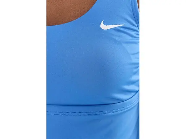 Nike Effortless Essential Scoop Neck Tankini Swimsuit - Blue