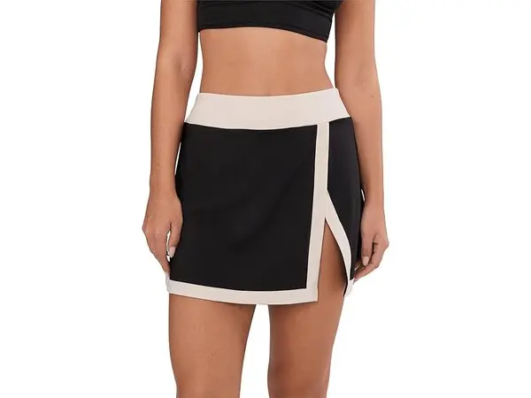 Nike Bold Color Block Skirt - Black