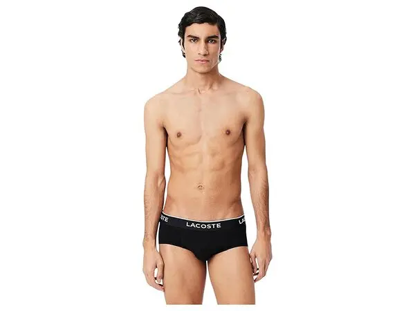 Lacoste Cotton Stretch Essentials Briefs 3-pack Underwear