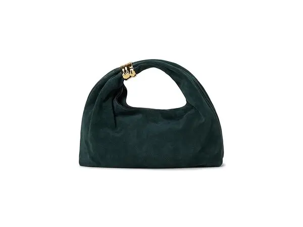 Madewell Suede Hand Held Ring Pouch Shoulder Handbag - Blue
