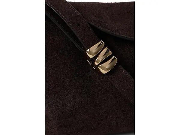 Madewell Suede Shoulder Handbag - Brown