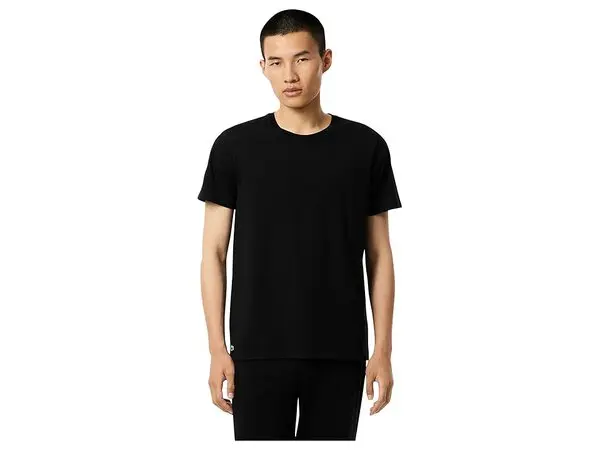 Lacoste 100% Cotton Regular Fit Crew-neck T-shirt 3-pack T Shirt - Black