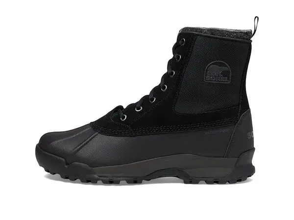 Sorel Buxton Lite Waterproof Lace-up Boots - Black