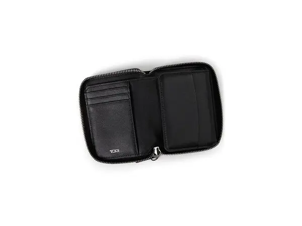 Tumi Tri Fold Zip Around Findings /gunmetal
