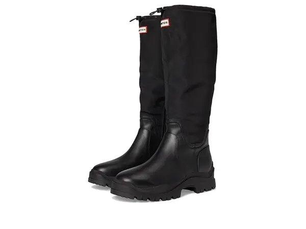 Hunter Wendy Knee-high Boots With Bungee Closure