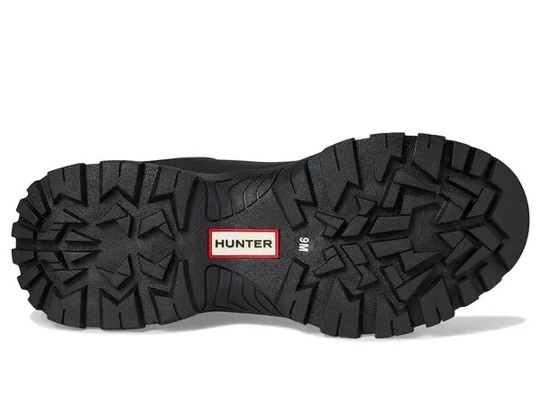 Hunter Jasper Suede Lace-up Boots - Red