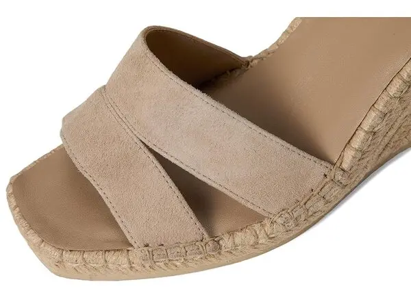 Vince Gwen Suede Espadrille Wedge Sandals