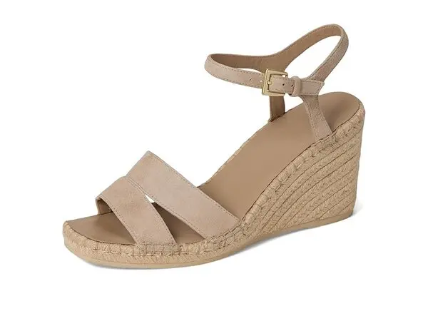 Vince Gwen Suede Espadrille Wedge Sandals