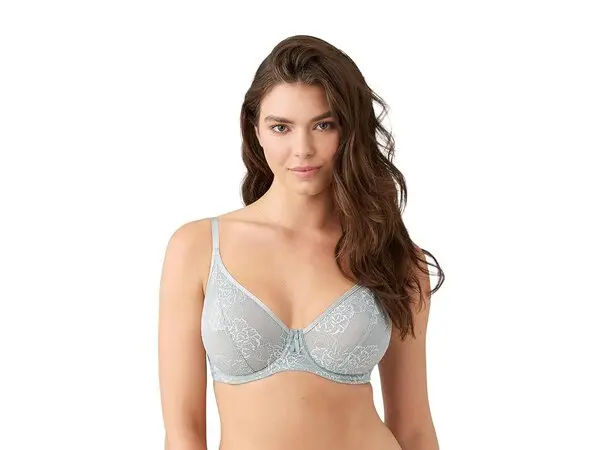 Wacoal Full Bloom Full Coverage Underwire Bra 855409 Bra - Silver