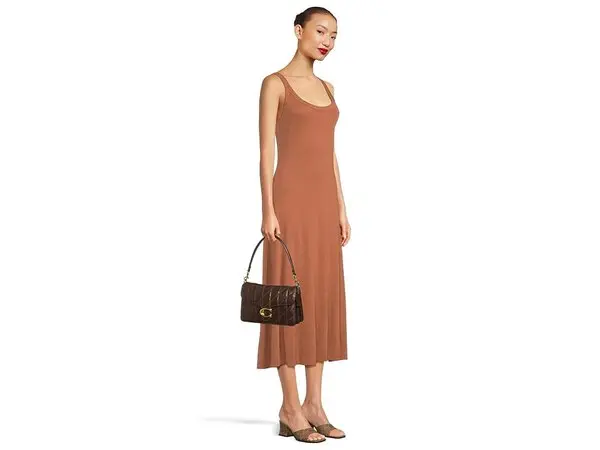 COACH Quilted Chain Tabby Shoulder Bag - Tan