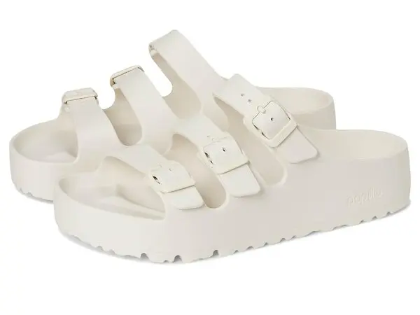 BIRKENSTOCK Florida Platform Eva Dress Sandals - Eggshell