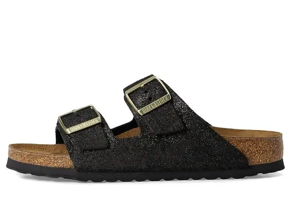 BIRKENSTOCK Arizona Metallic Sandals - Black