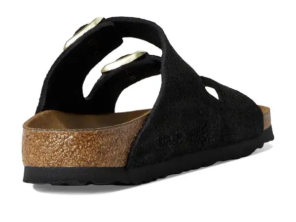 BIRKENSTOCK Arizona Metallic Sandals - Black
