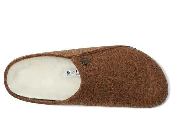BIRKENSTOCK Zermatt Shearling Slip-on Slipper - Brown