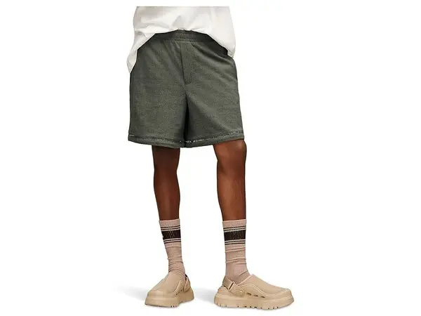 UGG Jaxtyn Textured Knit Shorts - Green