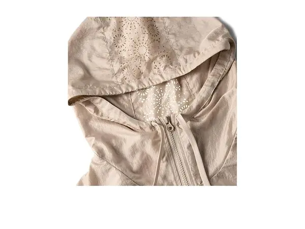 UGG Chiara Full-zip Hooded Jacket With Laser-cut Detailing - Gray