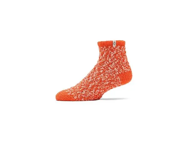 UGG Cozy Chenille Quarter Crew Socks - Red
