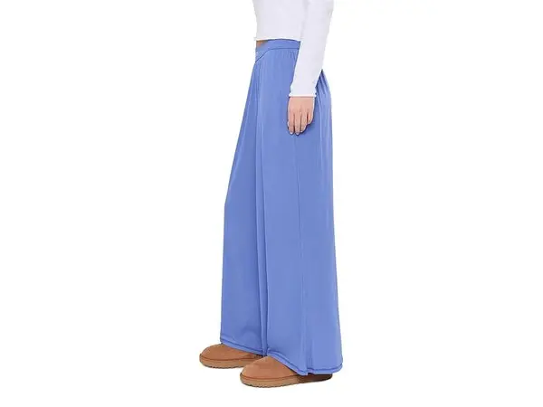UGG Imogen Wide Leg Rib Knit Pants - Blue