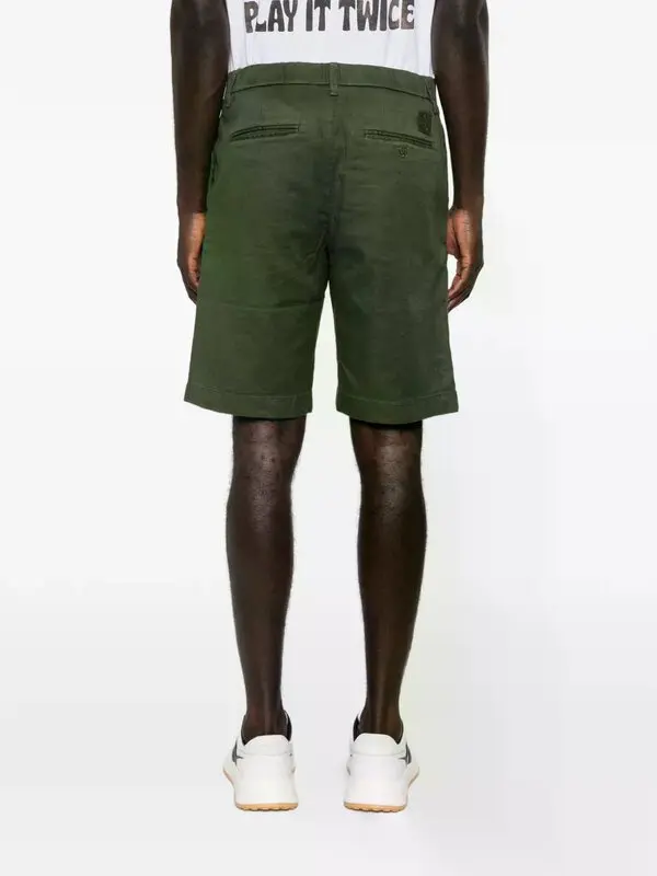 Jacob Cohen George Button-fastening Shorts - Green