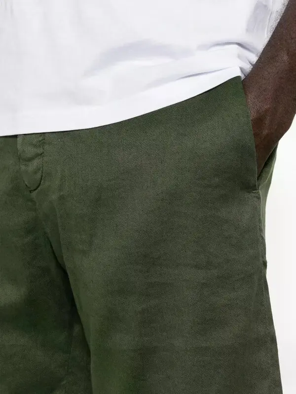 Jacob Cohen George Button-fastening Shorts - Green