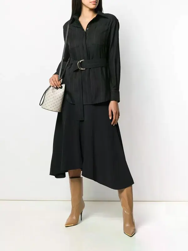 Stella McCartney Belted Striped Shirt