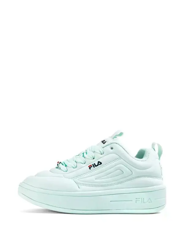 FILA Chunky Sneakers With Lace-up Fastening - Blue