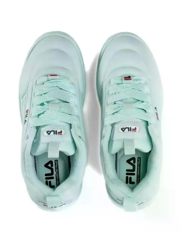 FILA Chunky Sneakers With Lace-up Fastening - Blue
