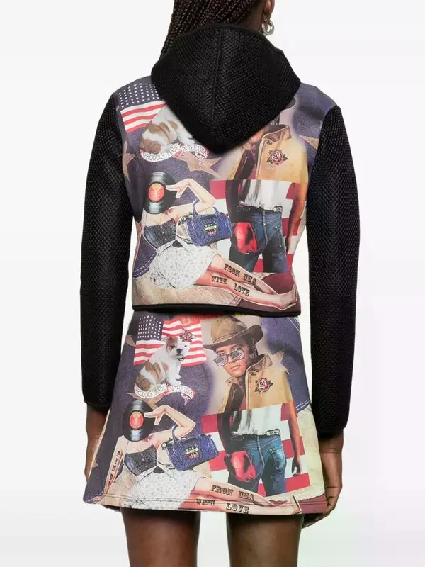 The Artistylist Graphic Print Skirt