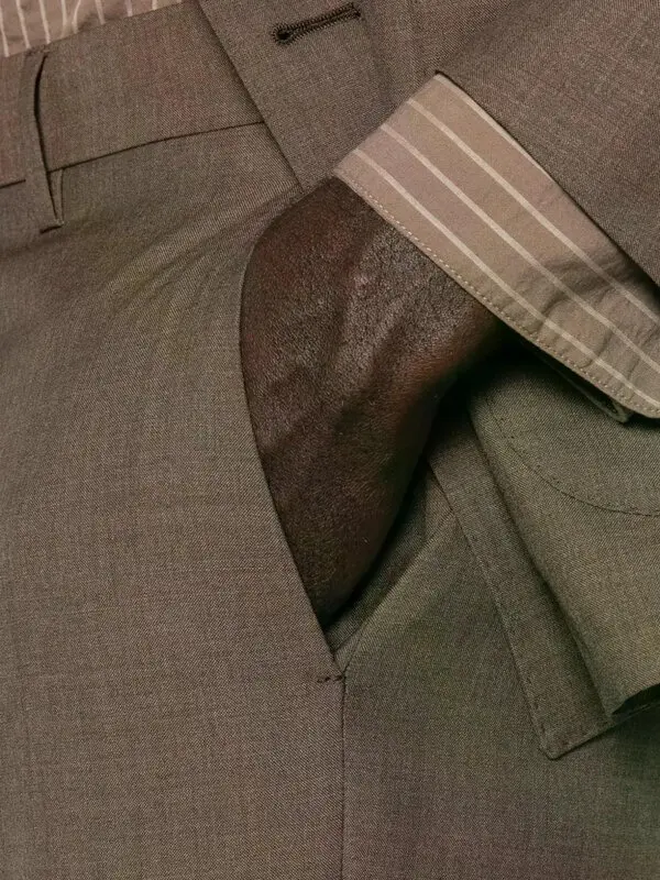 Tagliatore Double-breasted Virgin-wool Suit