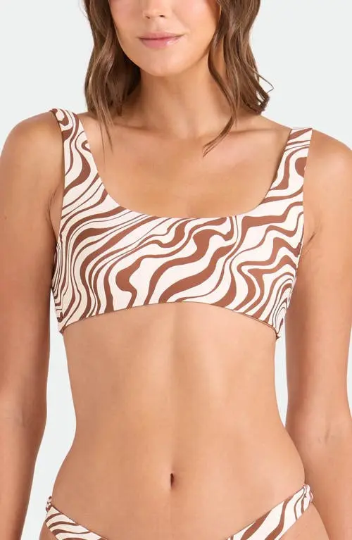 Volcom Coco Retro Bloom Reversible Bikini Top