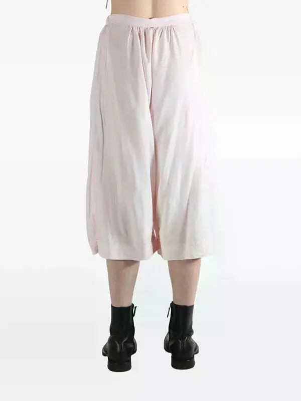 CASEY CASEY Drawstring Wide Leg Cropped Trousers