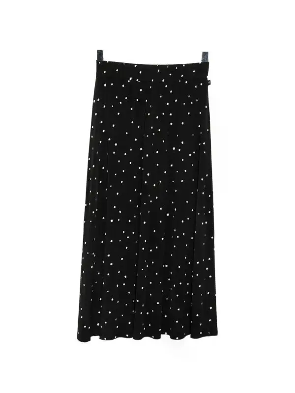 AGNES B. Midi Skirt With Polka Dot Print