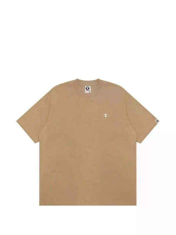 AAPE BY *A BATHING APE Moonface Logo Patch T-shirt