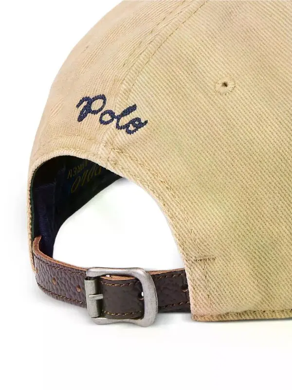 Polo Ralph Lauren Baseball Cap With Embroidered Logo - Neutrals