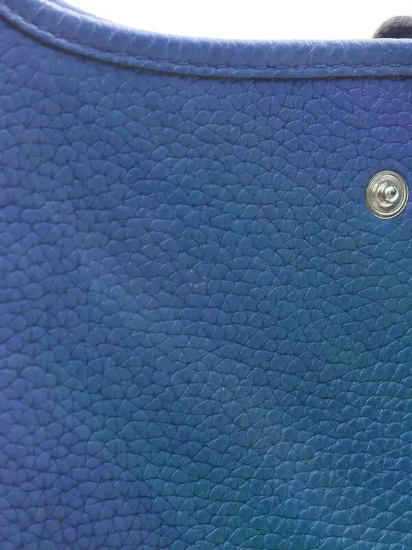 Hermès Clemence Evelyne Amazone Tpm Crossbody Bag - Blue