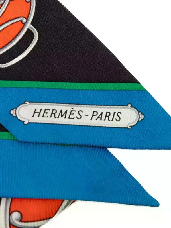 Buy Hermès 2010-2025 Lift Profile Silk Twilly Scarf Scarves