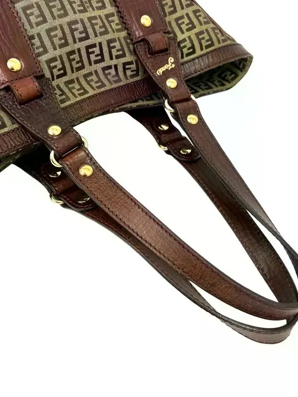 Fendi Zucchino Canvas Tote Bag
