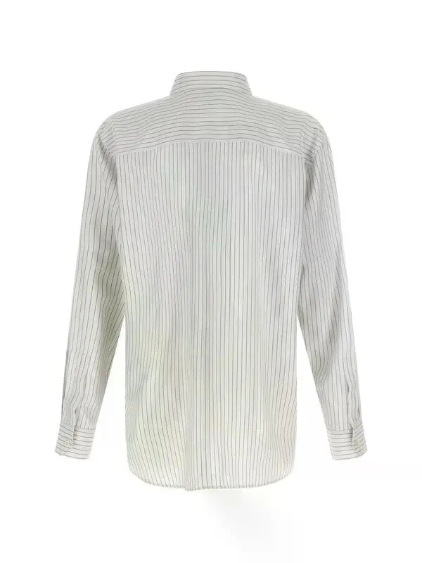 Saint Laurent Cassandre Striped Shirt