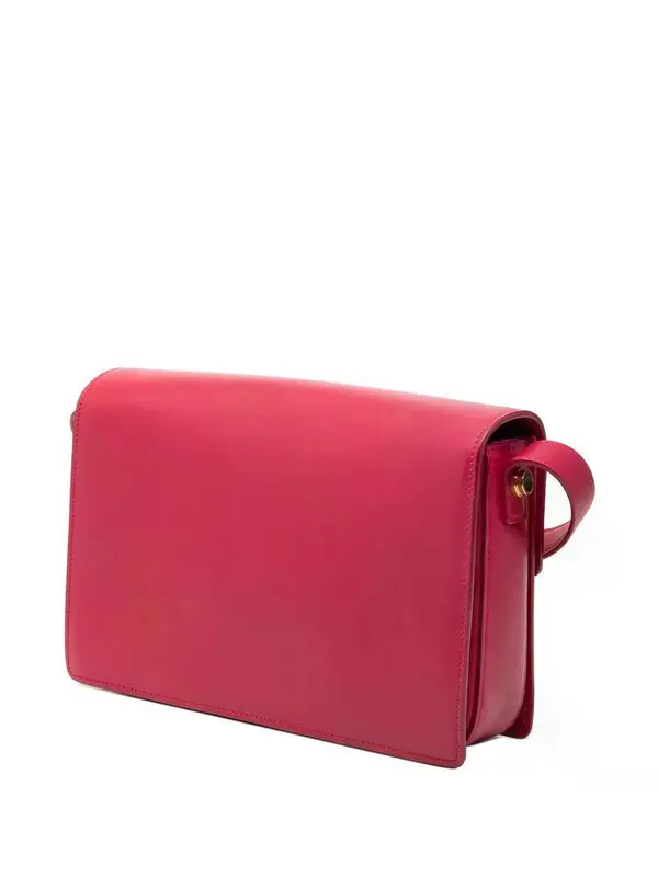 Saint Laurent 2010-2025 Medium Leather Lulu Crossbody Bag - Pink