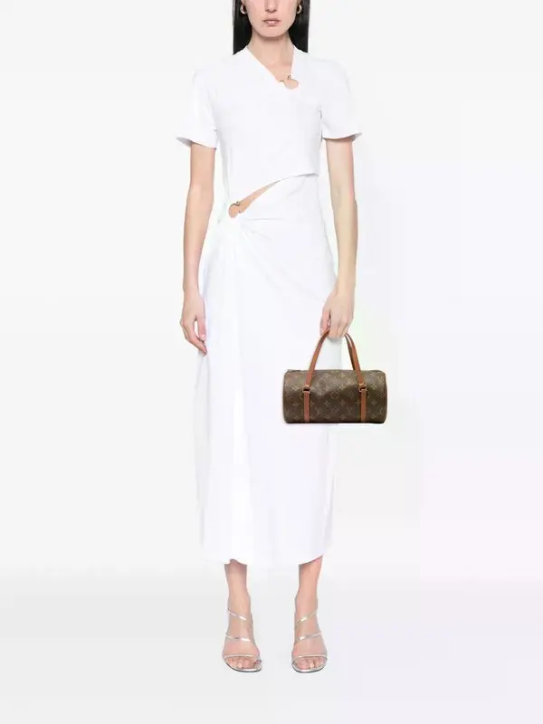LOUIS VUITTON Monogram Papillon 26 Handbag - Brown