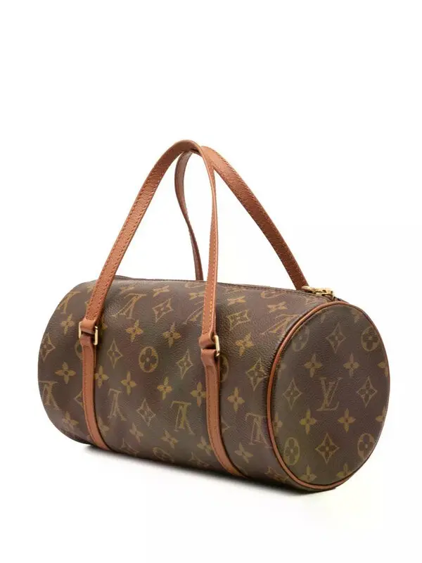 LOUIS VUITTON Monogram Papillon 26 Handbag - Brown