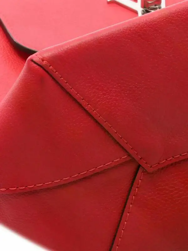 LOUIS VUITTON Taurillon Lockme Backpack - Red