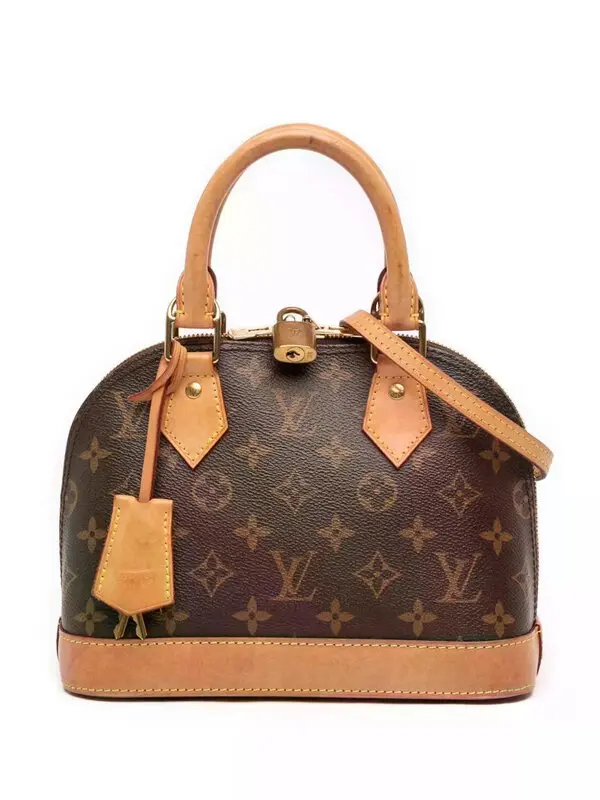 LOUIS VUITTON Monogram Alma Bb Satchel