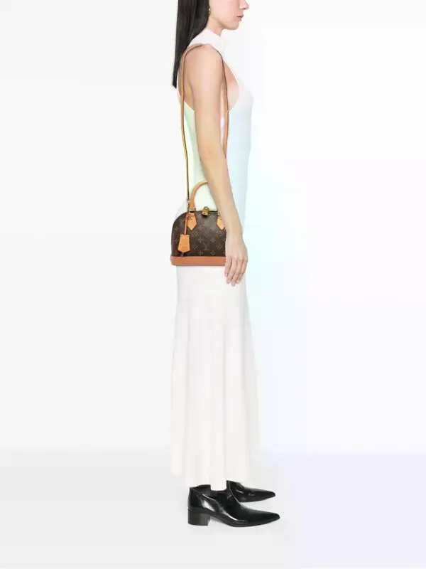 LOUIS VUITTON Monogram Alma Bb Satchel