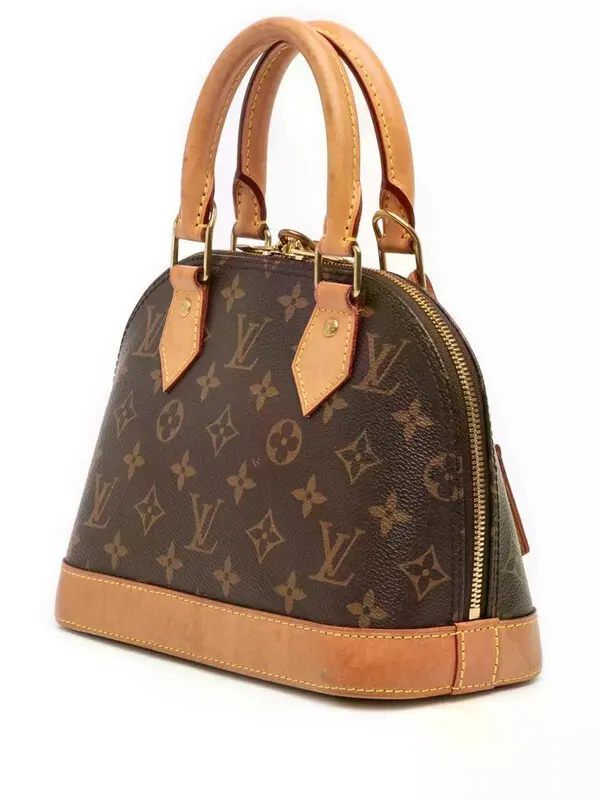 LOUIS VUITTON Monogram Alma Bb Satchel