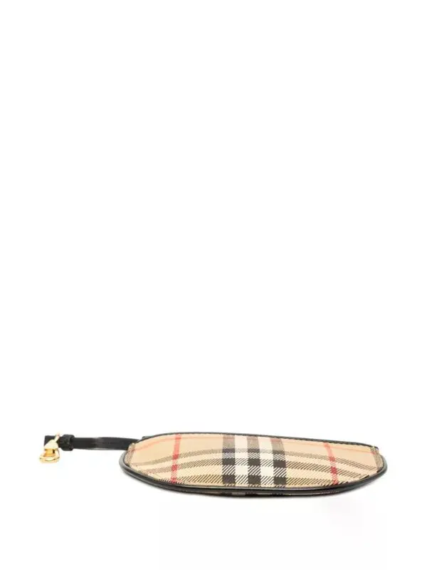 Burberry 2000-2017 House Check Canvas Olympia Coin Pouch