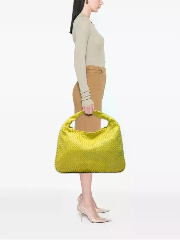 Bottega Veneta Large Nappa Intrecciato Veneta Hobo Bag
