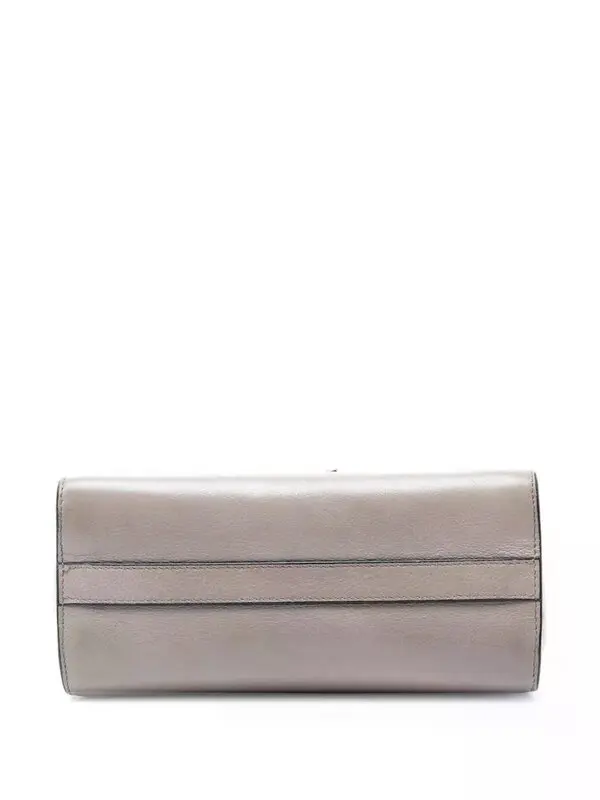 Prada Studded Glace Calf Sound Lock Crossbody Bag